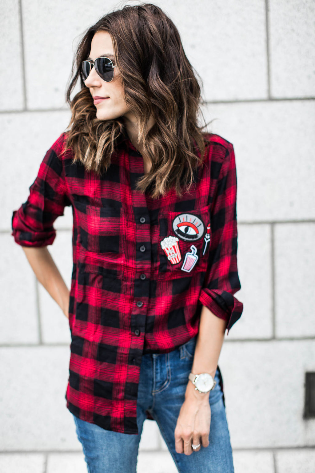 Patched Plaid | Hello Fashion