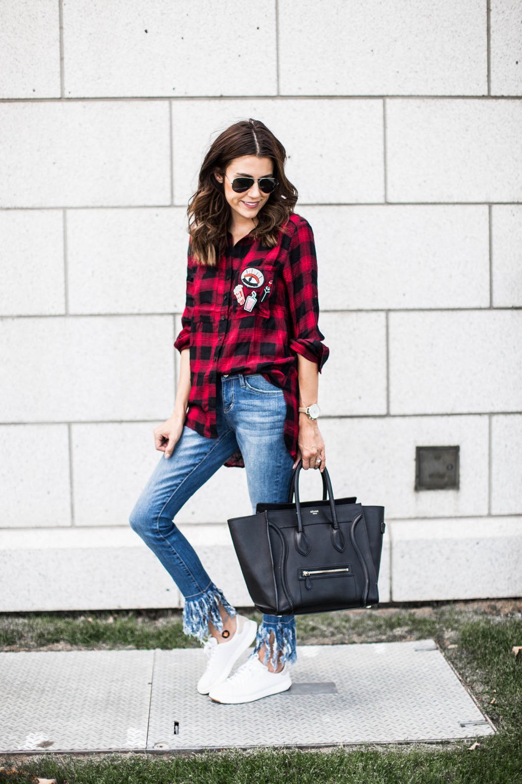 Patched Plaid | Hello Fashion