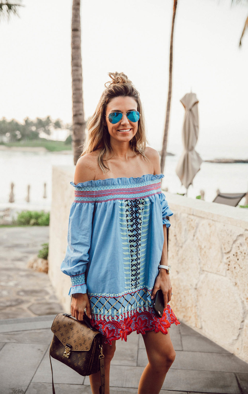 Off The Shoulder Beach Dress | Hello Fashion