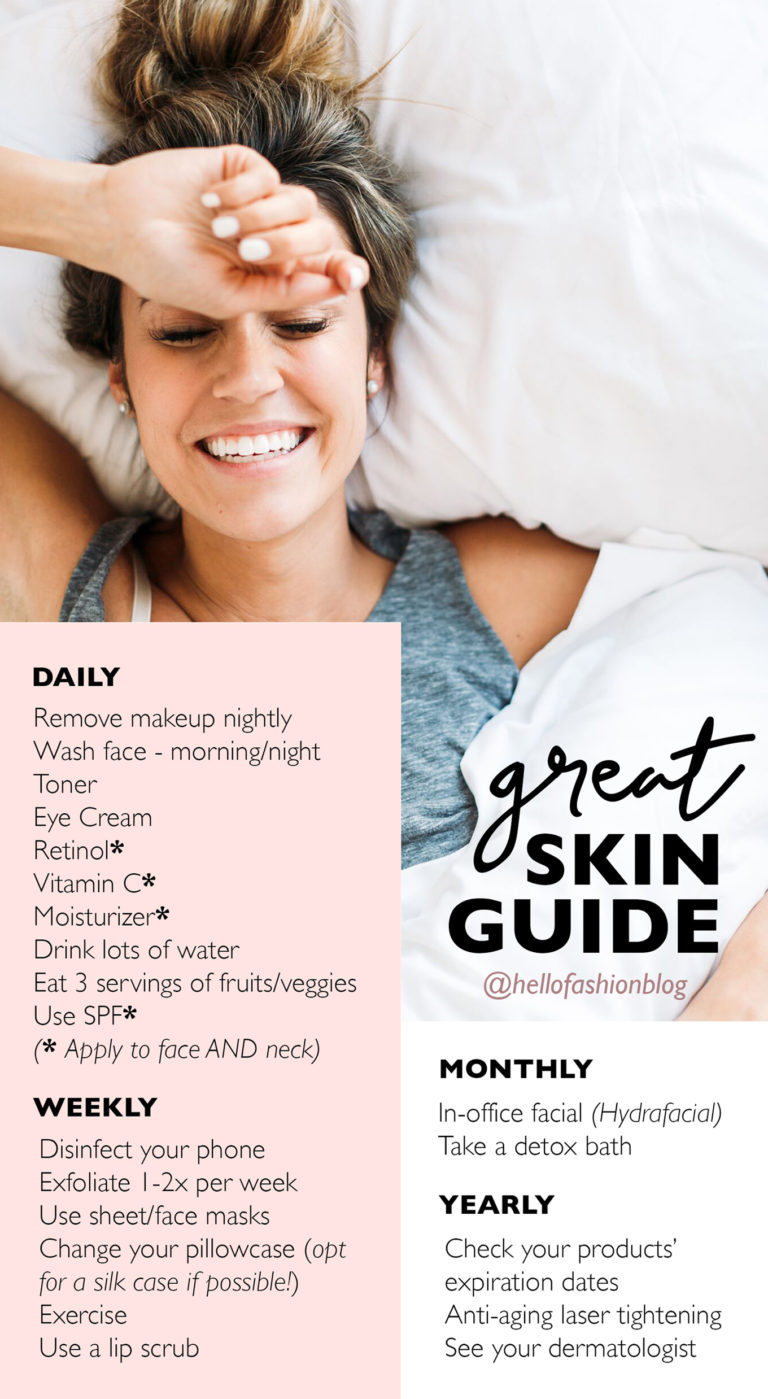 The Guide to Great Skin | Hello Fashion